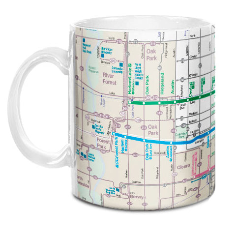 Chicago Transit Authority Mugs – CTAGifts.com