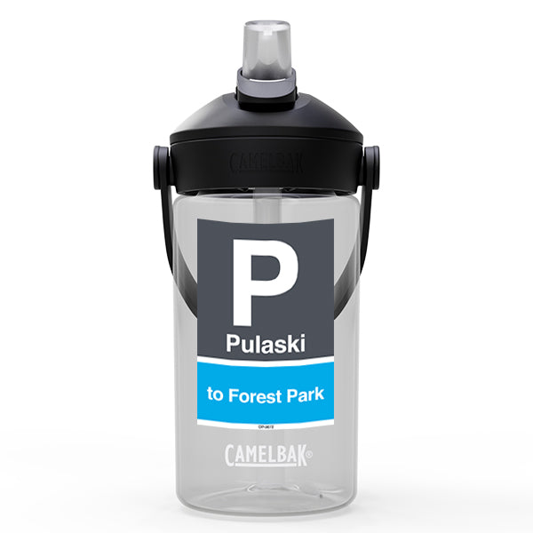 CTA Pulaski (Blue) Kids Waterbottle – CTAGifts.com