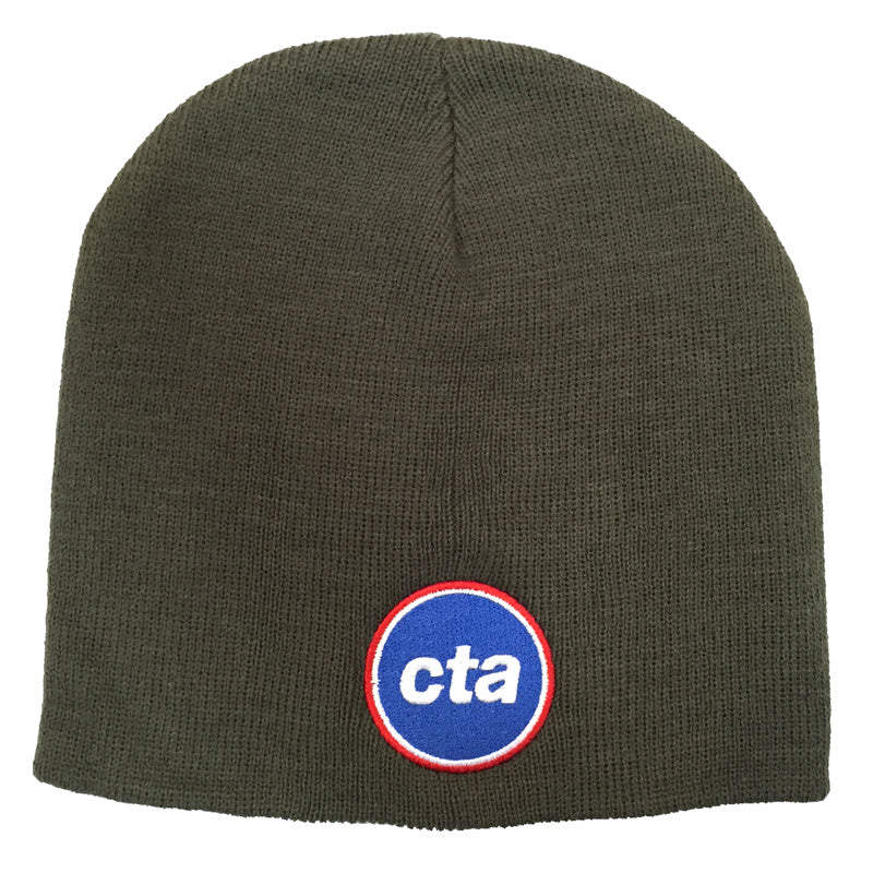 Chicago Transit Authority CTA Logo (Green) Knit Cap – CTAGifts.com