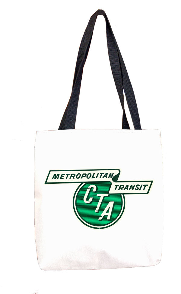Chicago Transit Authority Metropolitan Transit Tote Bag – CTAGifts.com
