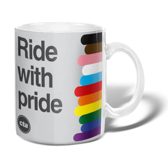 CTA Ride with Pride (Bands) Mug – CTAGifts.com